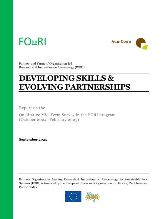 Qualitative Mid-Term Survey in the FORI program | agricord
